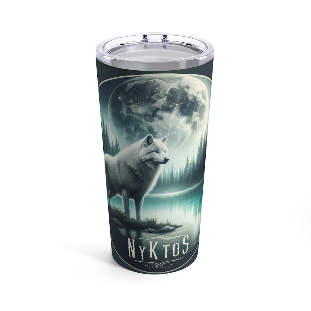 From Blood and Ash Inspired Tumbler Nyktos Silver Wolf at - Etsy