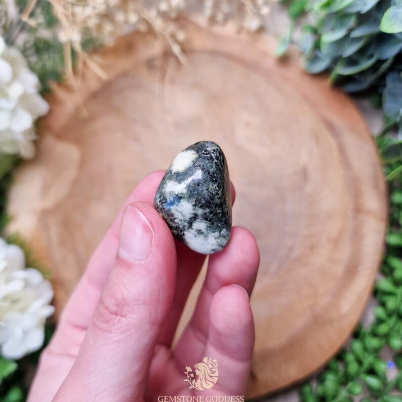Preseli Bluestone Tumbled Stone, Crystal Gemstone Polished Natural High ...