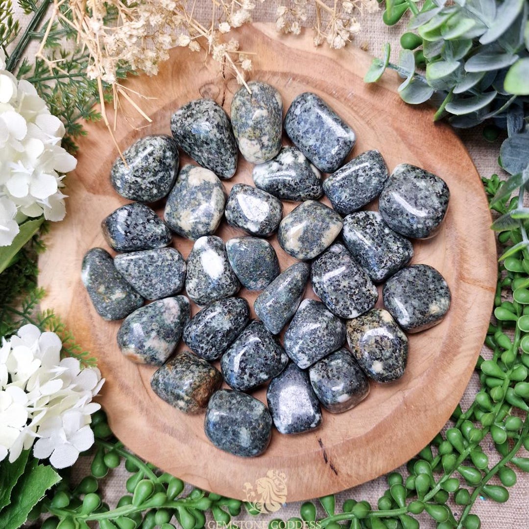 Preseli Bluestone Tumbled Stone, Crystal Gemstone Polished Natural High ...