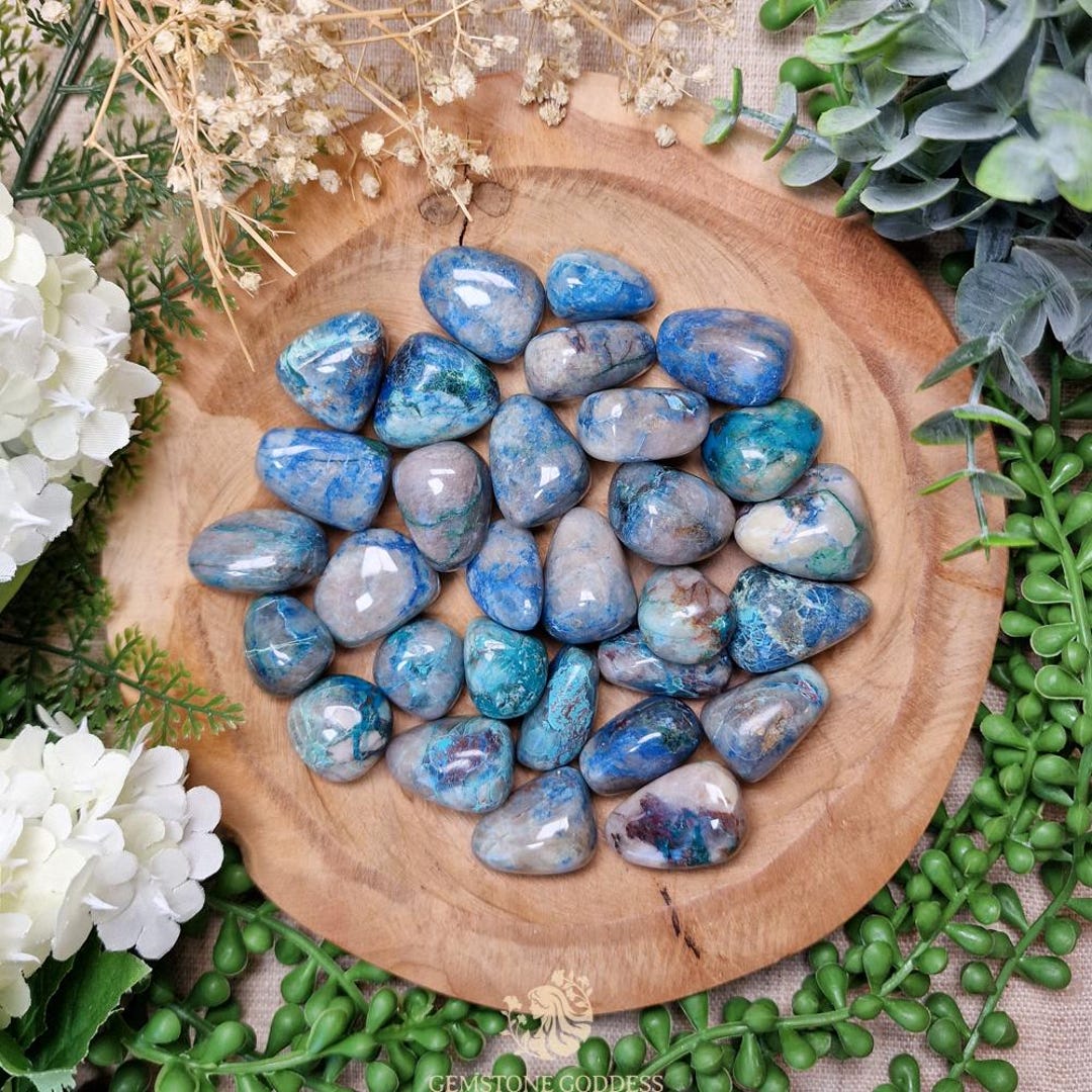 Quantum Quattro Tumbled Stone, Crystal Gemstone Polished Natural High ...
