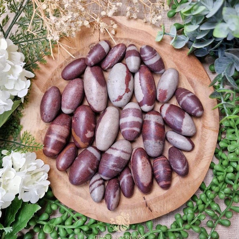 Shiva Lingam Tumbled Stone, Crystal Gemstone Polished Natural High ...