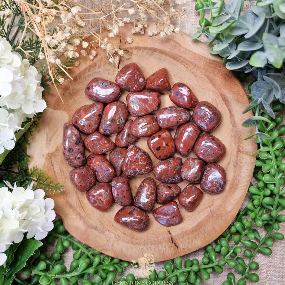 Kingston Copper Conglomerate Tumbled Stone Crystal Gemstone Polished ...
