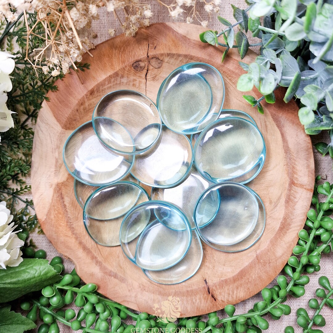 Andara Obsidian Pocket Stone | Palm Hand Gemstone Crystal Rock Polished ...