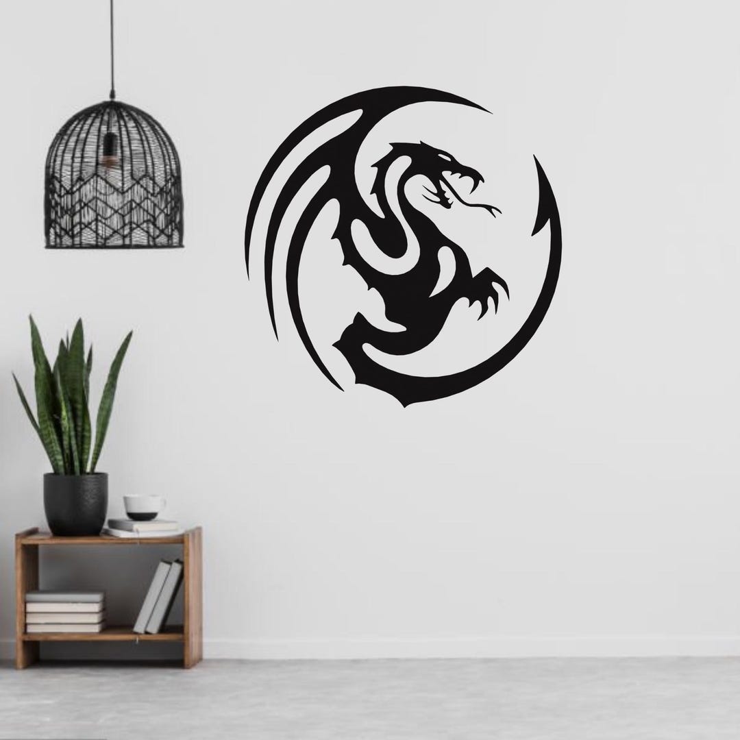 Dragon Wall Decor, DXF Files for Laser Cutting - Etsy UK