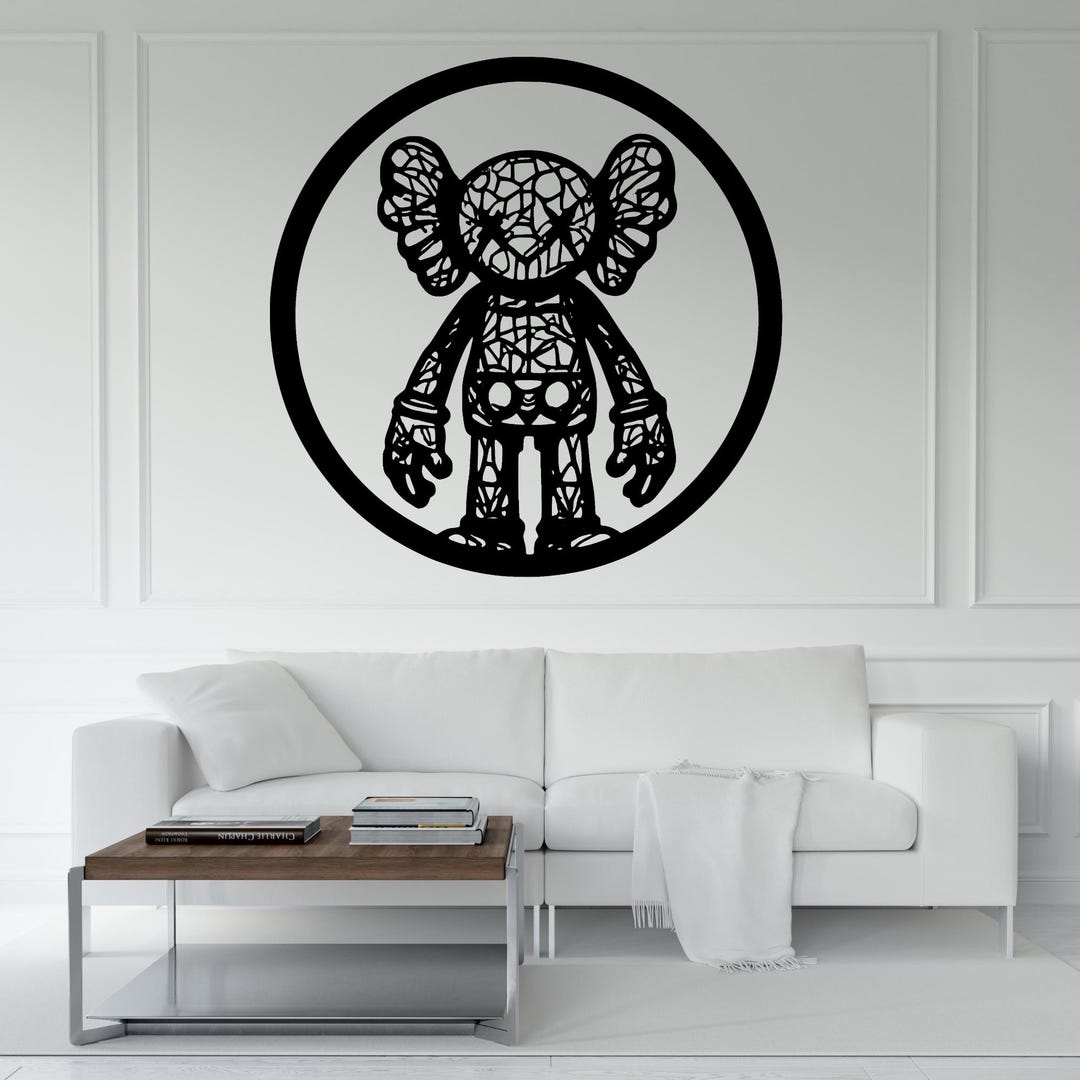 Kaws-style Vector Design, Laser Cut File (digital Download) - Etsy