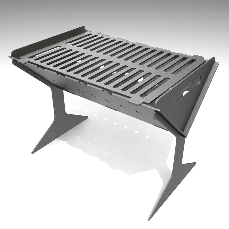 Grill & Fire Pit CNC Design – DXF Files for Laser, Plasma, Waterjet ...