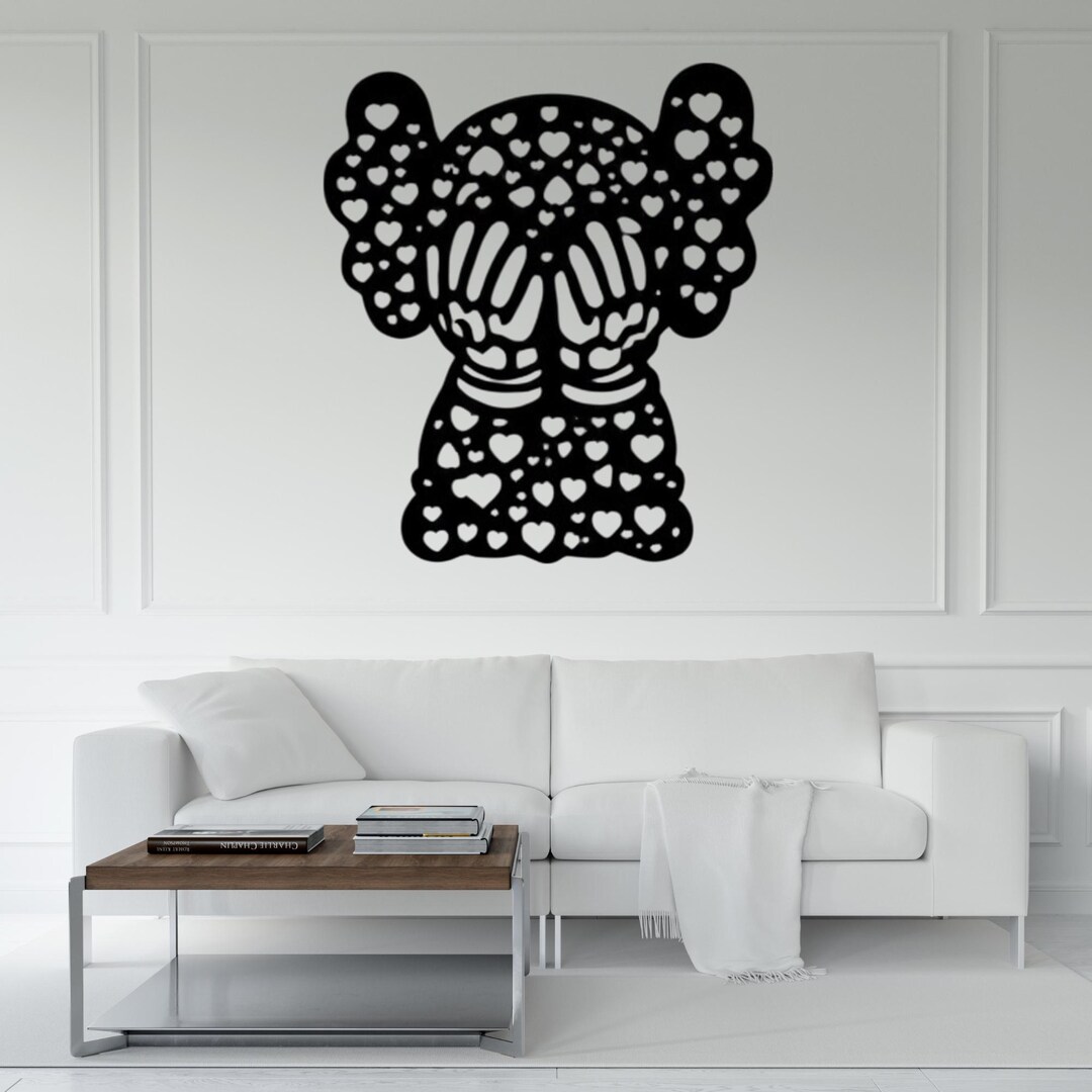 Kaws-style Character Vector Art – Laser Cut Design (digital Download ...