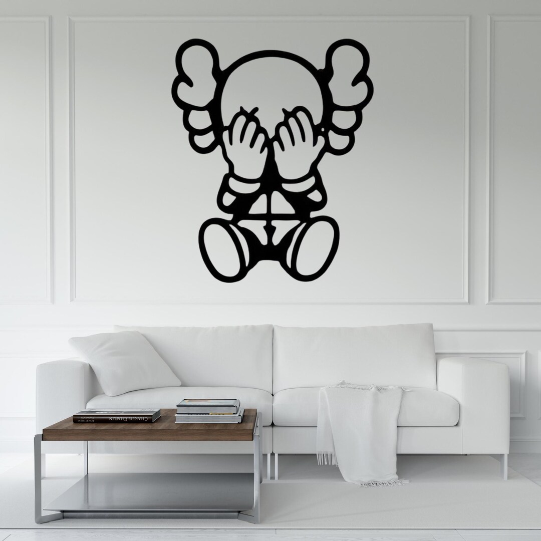 Kaws-inspired Wall Art Vector Design for Laser, Plasma Cutting ...