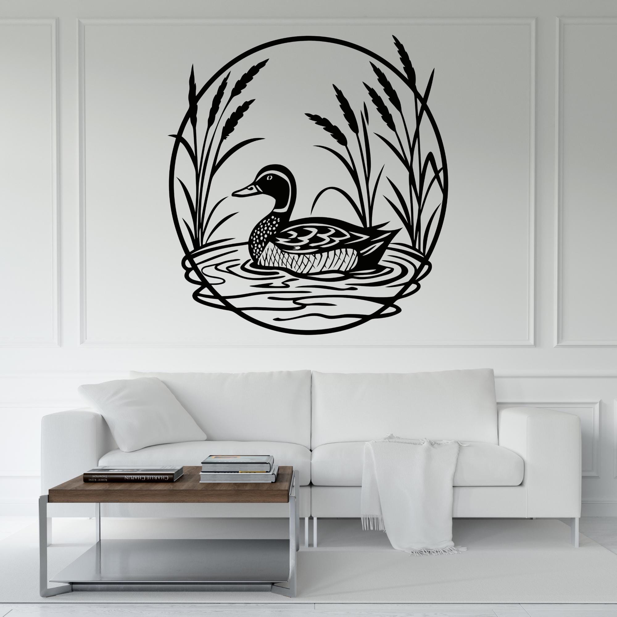 DIY Duck Wall Art Decor – Vector File for Laser and Plasma Cutting (dxf ...