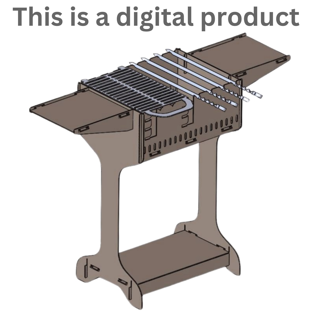 CNC Dxf Files, Plasma Dxf Files, Campfire Dxf Files, Plasma Cutting, Folding Grill, Folding ...