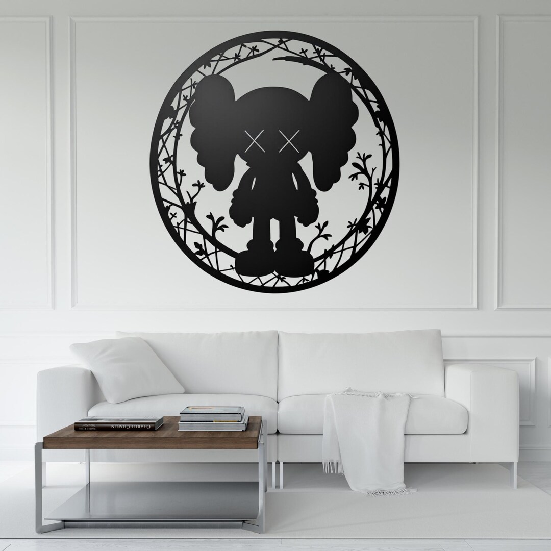 Kaws-style Vector Character Design for Laser and Plasma Cutting ...