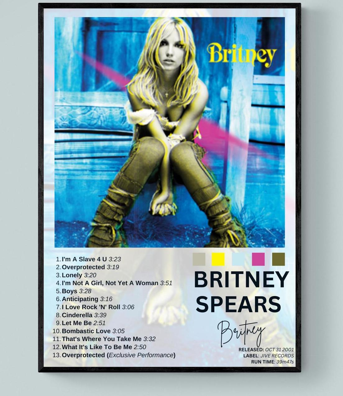 Custom Framed Album Art Personalized Music Wall Decor From Any Artist ...