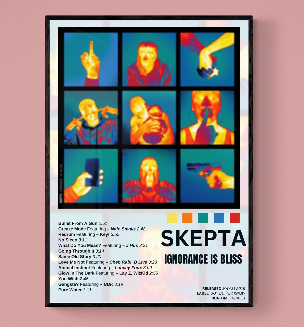 Custom Framed Album Art Personalized Music Wall Decor From Any Artist ...