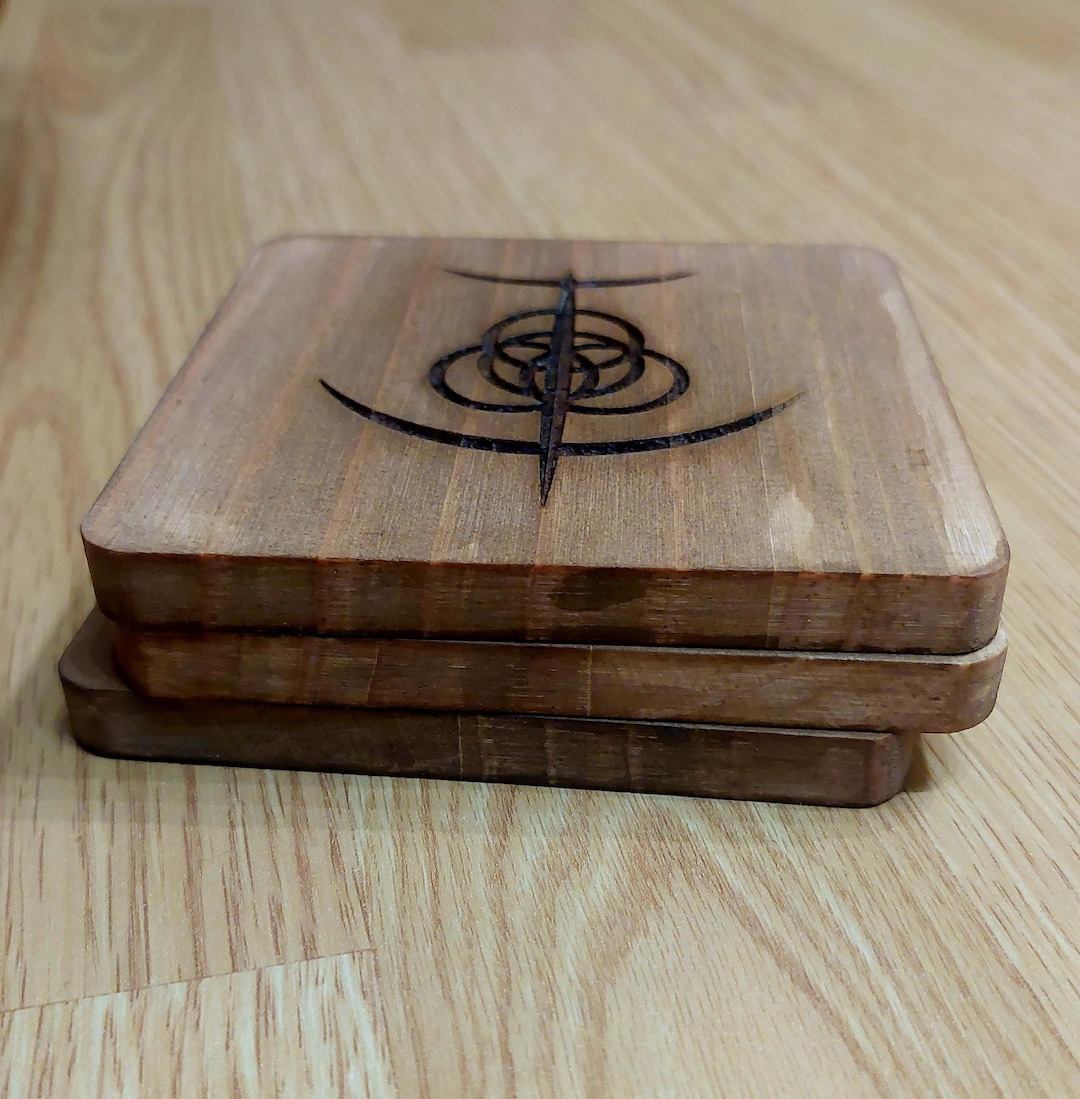 Elden Ring Great Runes Fan Art Wooden Drinks Coaster - Etsy