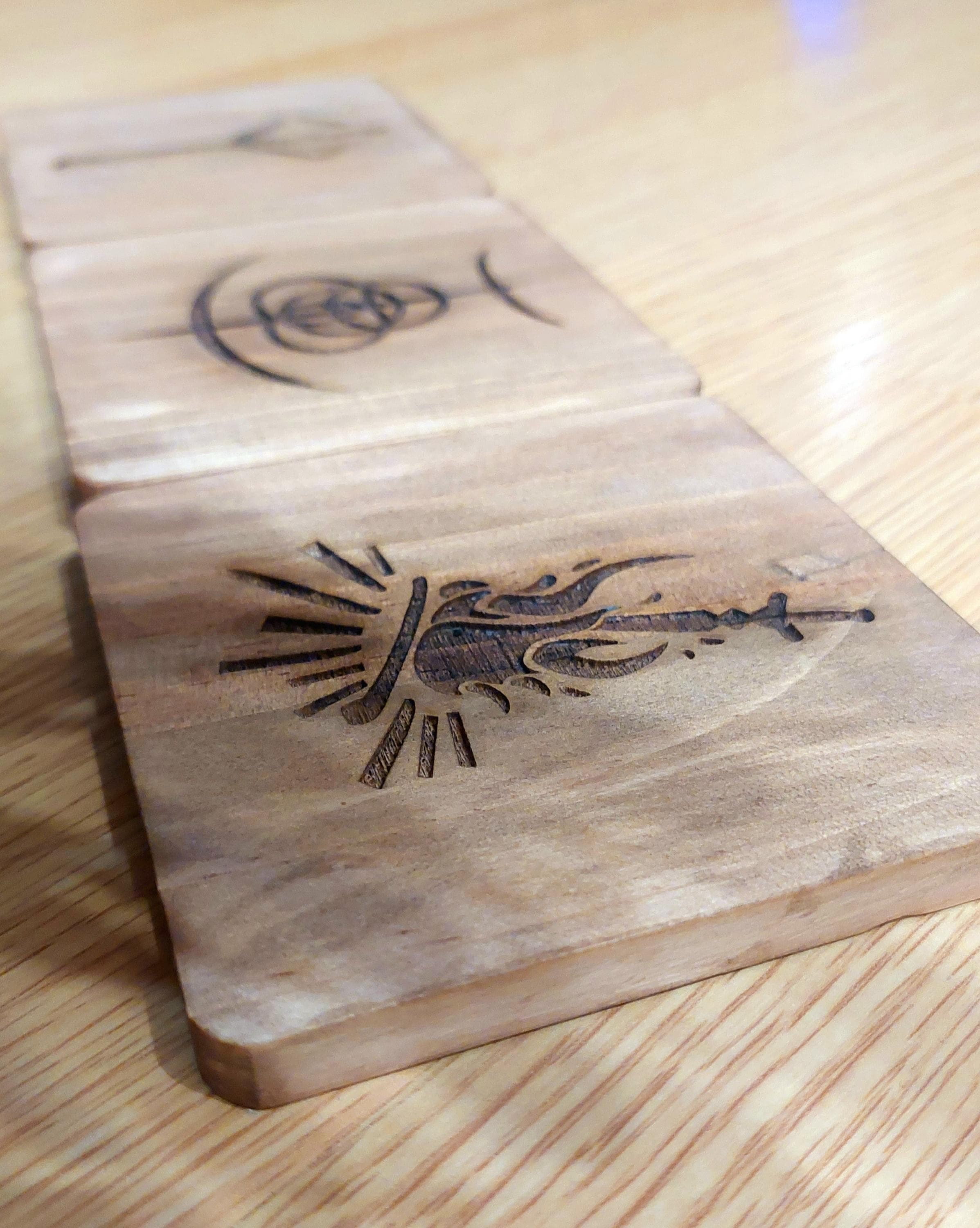 Elden Ring Great Runes Fan Art Wooden Drinks Coaster - Etsy