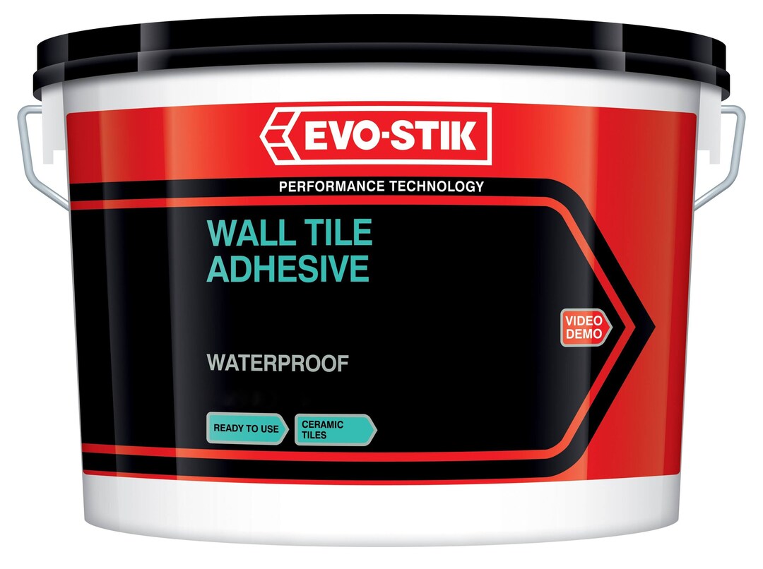Evo-stik Wall Tile Adhesive Waterproof 5 Litre - Etsy