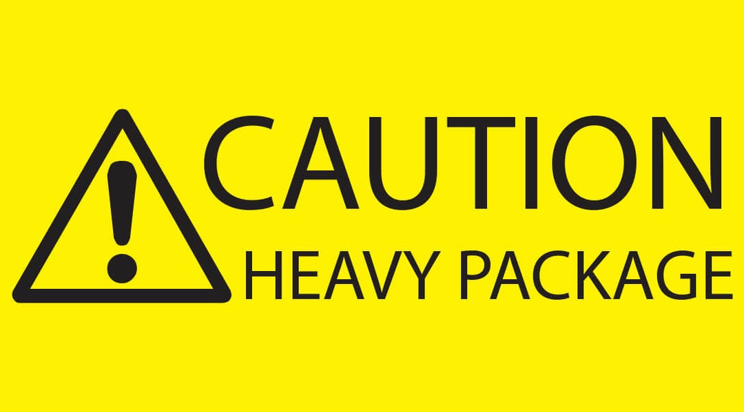 Caution Heavy Package Labels - Etsy