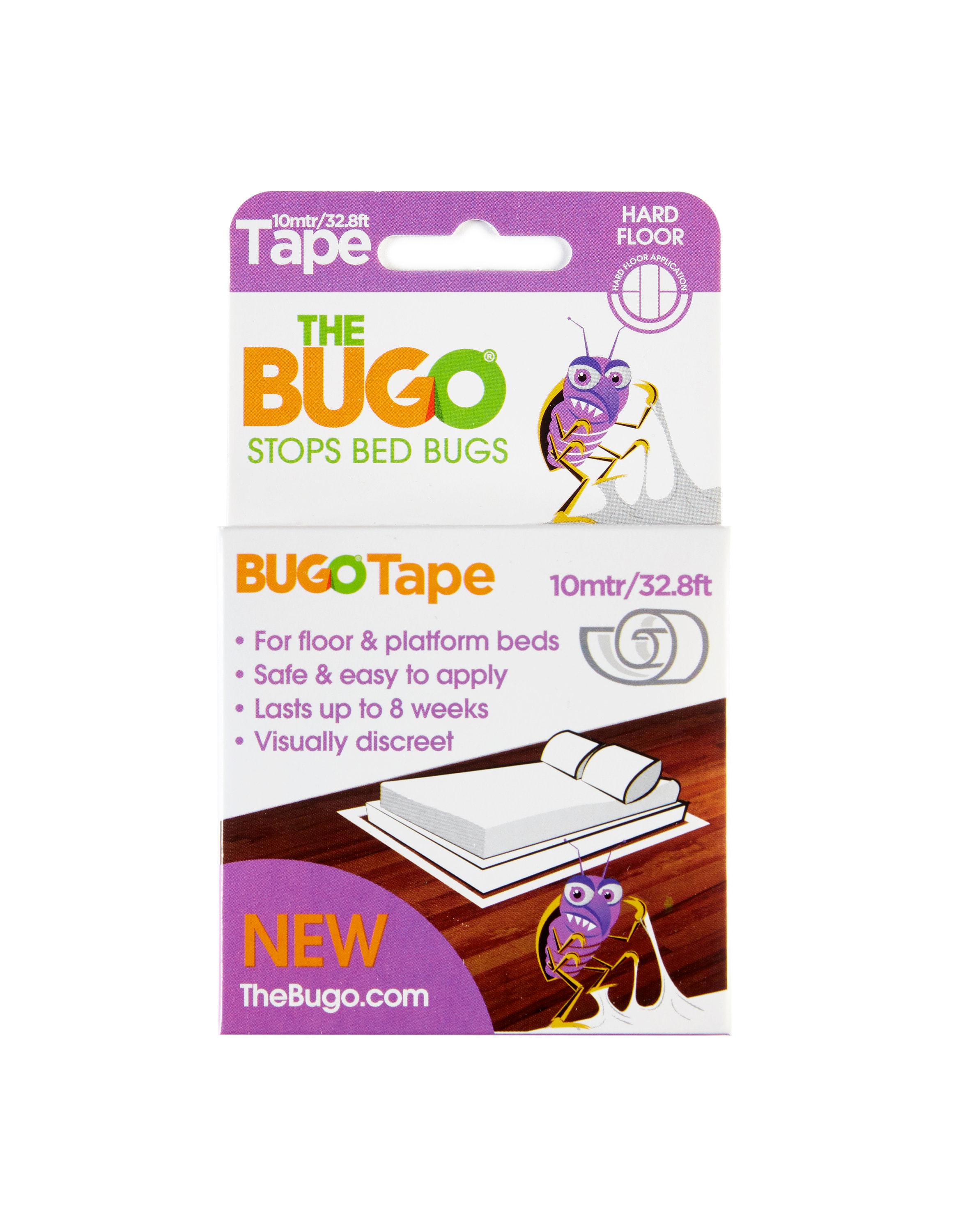 Bugo Tape Hard Floor Bed Bug Detector 10m Roll - Etsy