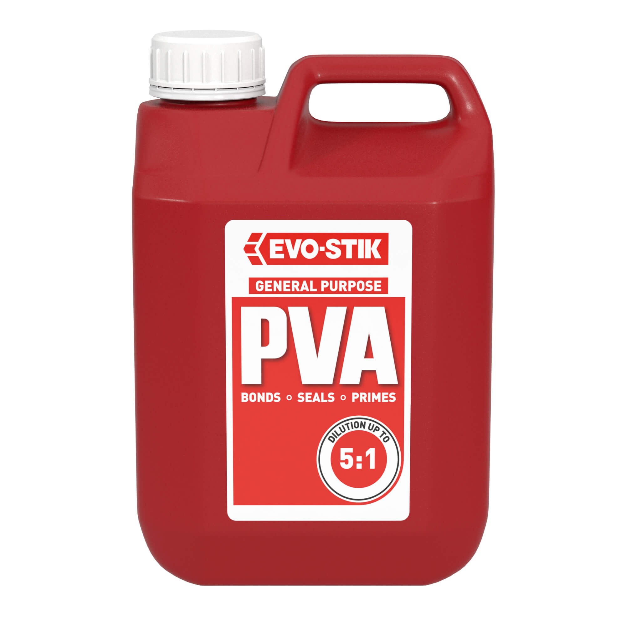 Evo-stik Evo-bond PVA 5litre - Etsy