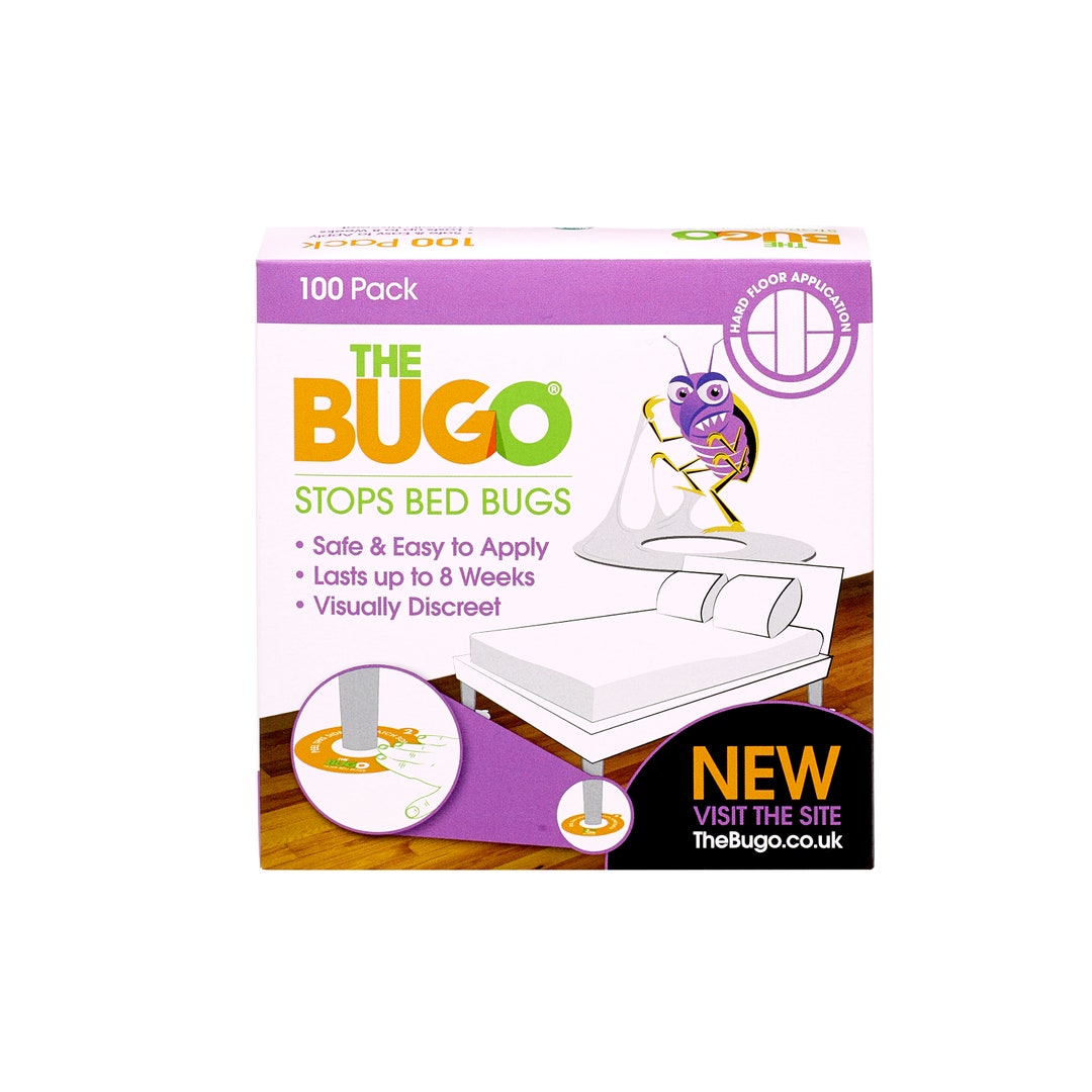 Bugo Hard Floor Bed Bug Detector and Trap Pack of 100 - Etsy