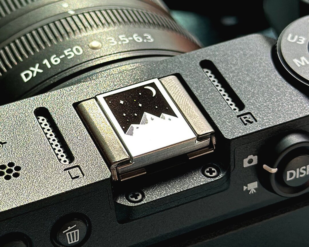 Starry Sky Night Hot Shoe Cover, Custom Threaded Shutter Button ...