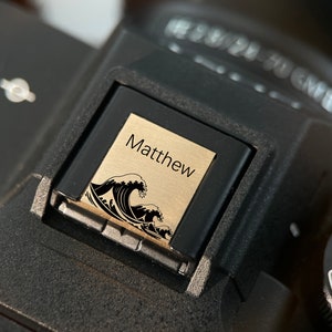 The Great Wave Hot Shoe Cover With Name, Custom Hot Shoe Cover for ...