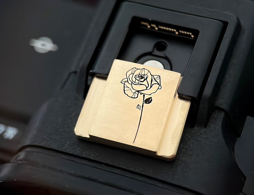 Rose Fuji/nikon/canon Camera Hot Shoe Cover, DSLR Hot Shoe Cover ...