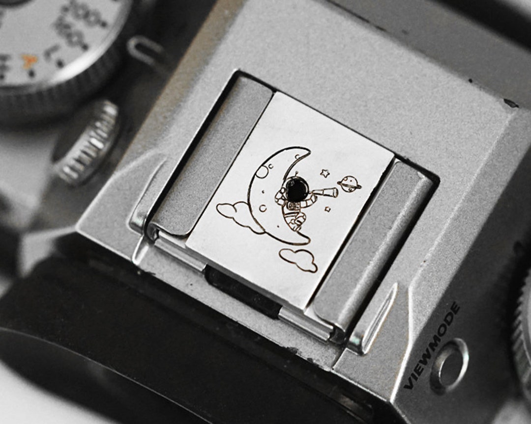 Camera Hot Shoe Cover With Astronaut Design Custom Pattern - Etsy