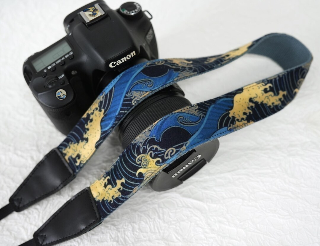 The Great Wave Camera Hot Shoe Cover and Shutter Button, Camera Strap ...