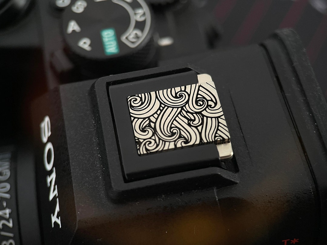 Waves Metal Hot Shoe Cover, Hot Shoe Cover, Camera Protection, Film ...