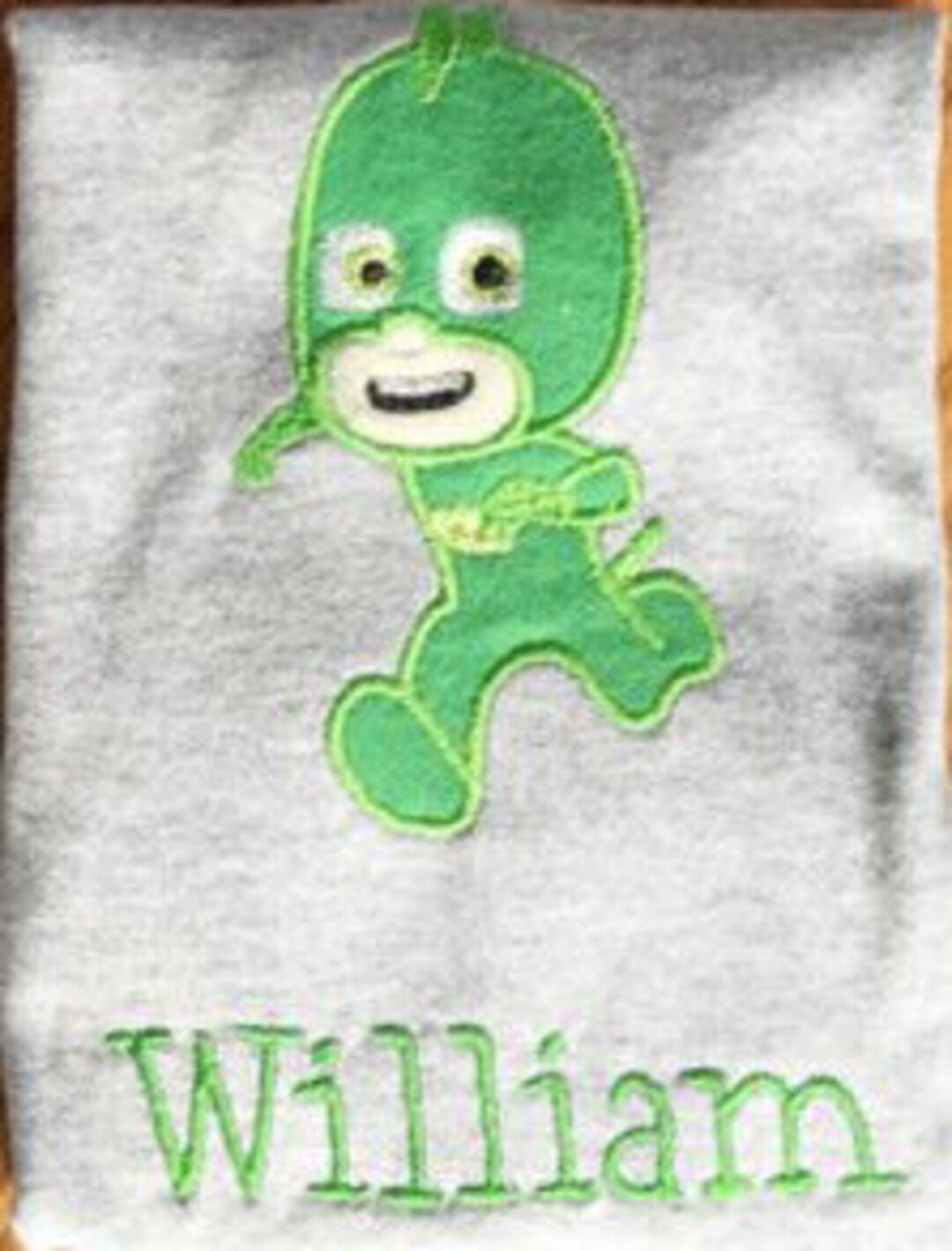 PJ Masks Gecko Appliqué Birthday Shirt - Etsy