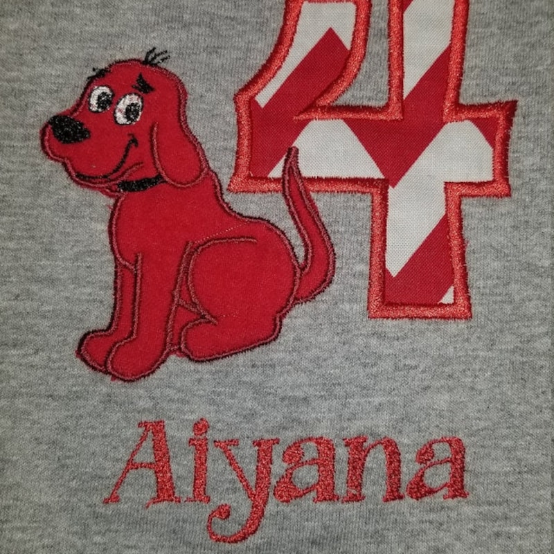 Clifford the Big Red Dog Clothing - Etsy