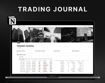 Ultimate Trading Journal, Notion Template, Crypto Stock Futures ...