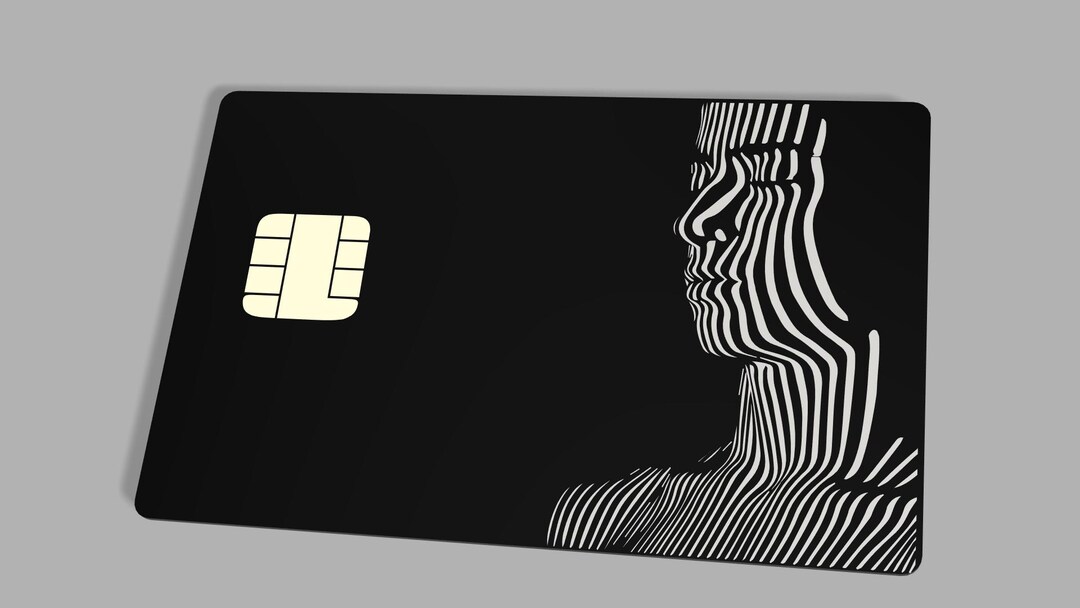 Metal Credit Card / Bank Card / EC Card 3D Face Design - Etsy