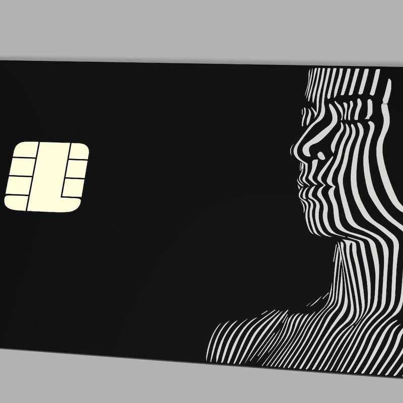 Custom Bank Card Sticker - Etsy