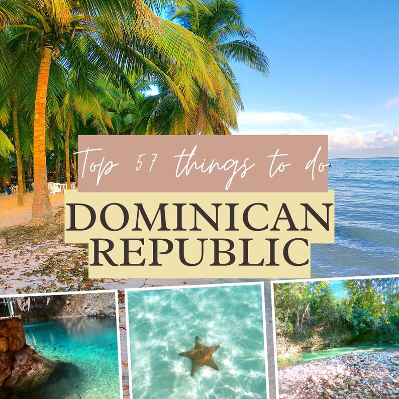 57 Things to Do in the Dominican Republic - Etsy