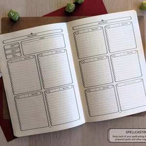 D&D 5e Character Book Character Sheet A5 and Half Letter Booklets, PDF ...