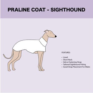 Sewing Pattern for Whippet Coat / Jacket / Waterproof - Etsy
