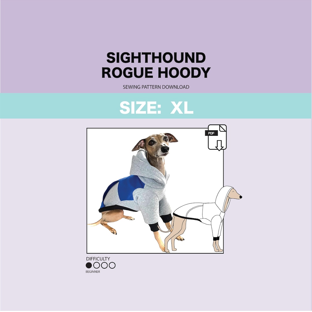Sewing Pattern for Whippet Hoody / Sweater / Top / Tshirt - Etsy