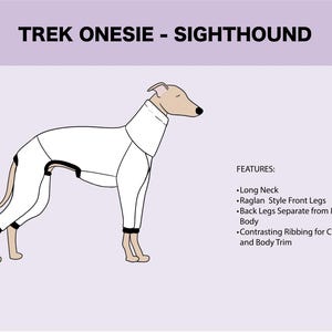 Sewing Pattern for Whippet Onesie / Jumpsuit / Pjs / Overall / Romper ...