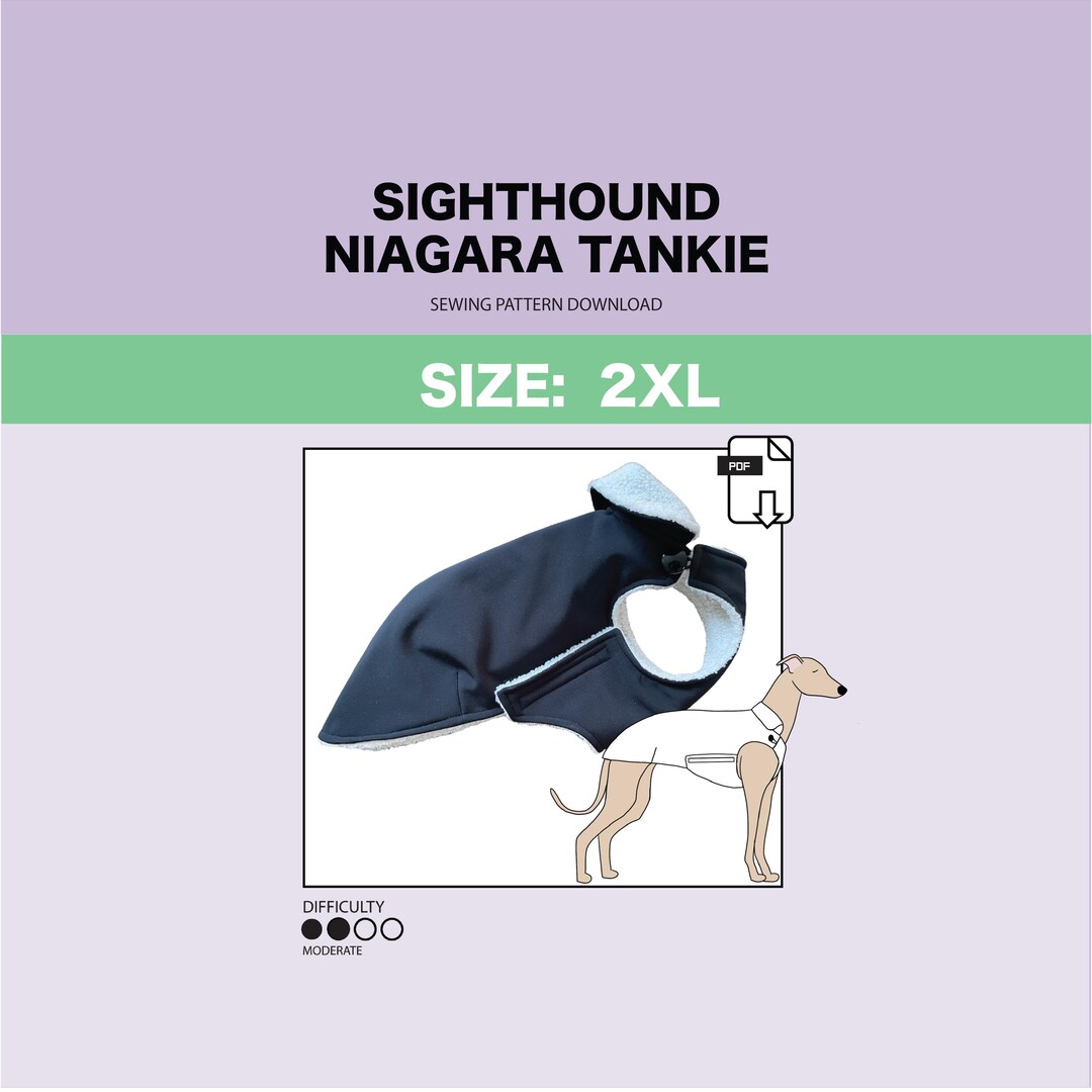 Sewing Pattern for Whippet Coat / Jacket / Waterproof / Tankie - Etsy