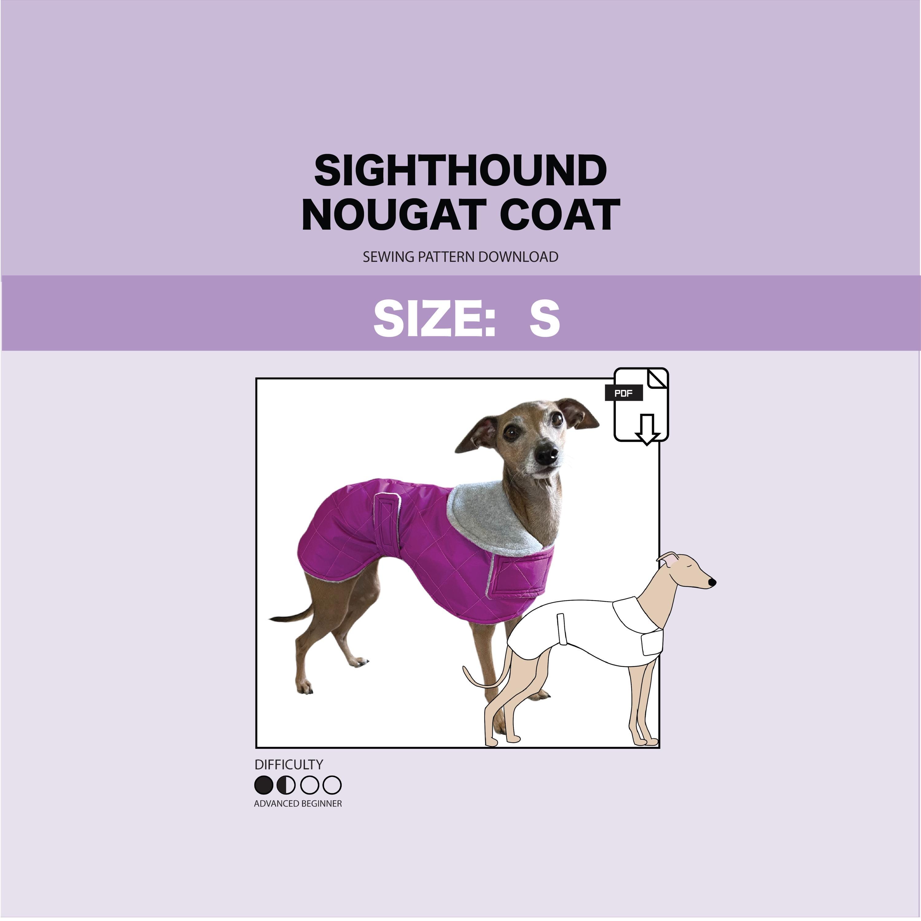 Sewing Pattern for Italian Greyhound Coat / Jacket / Waterproof ...