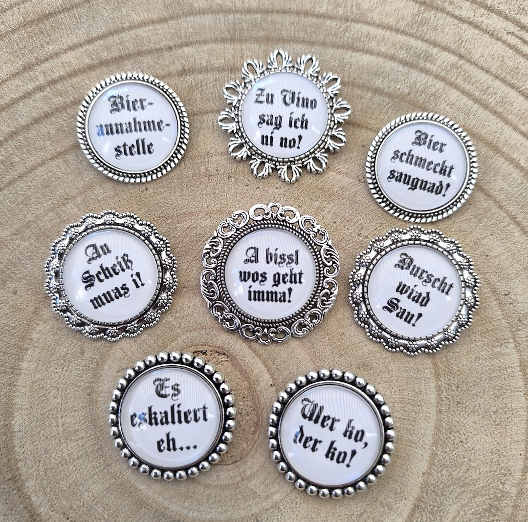 Pin "drinking Sayings", Traditional Costume Brooch, Traditional Costume ...