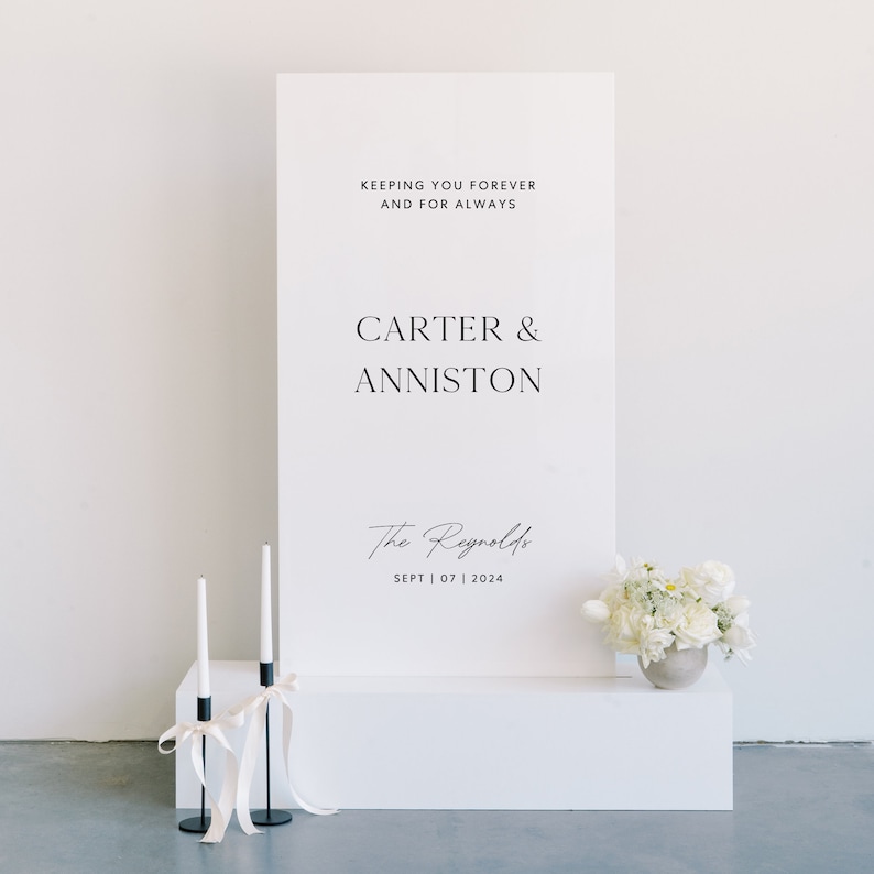 38x8x10 Acrylic Wedding Sign Box Stand, Seating Chart Stand - Etsy