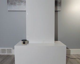 48x16x16 Acrylic Wedding Double Sign Box Stand, Seating Chart Stand - Etsy