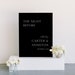 38x8x10 Wooden Wedding Sign Stand | Large Acrylic Welcome Sign Holder ...