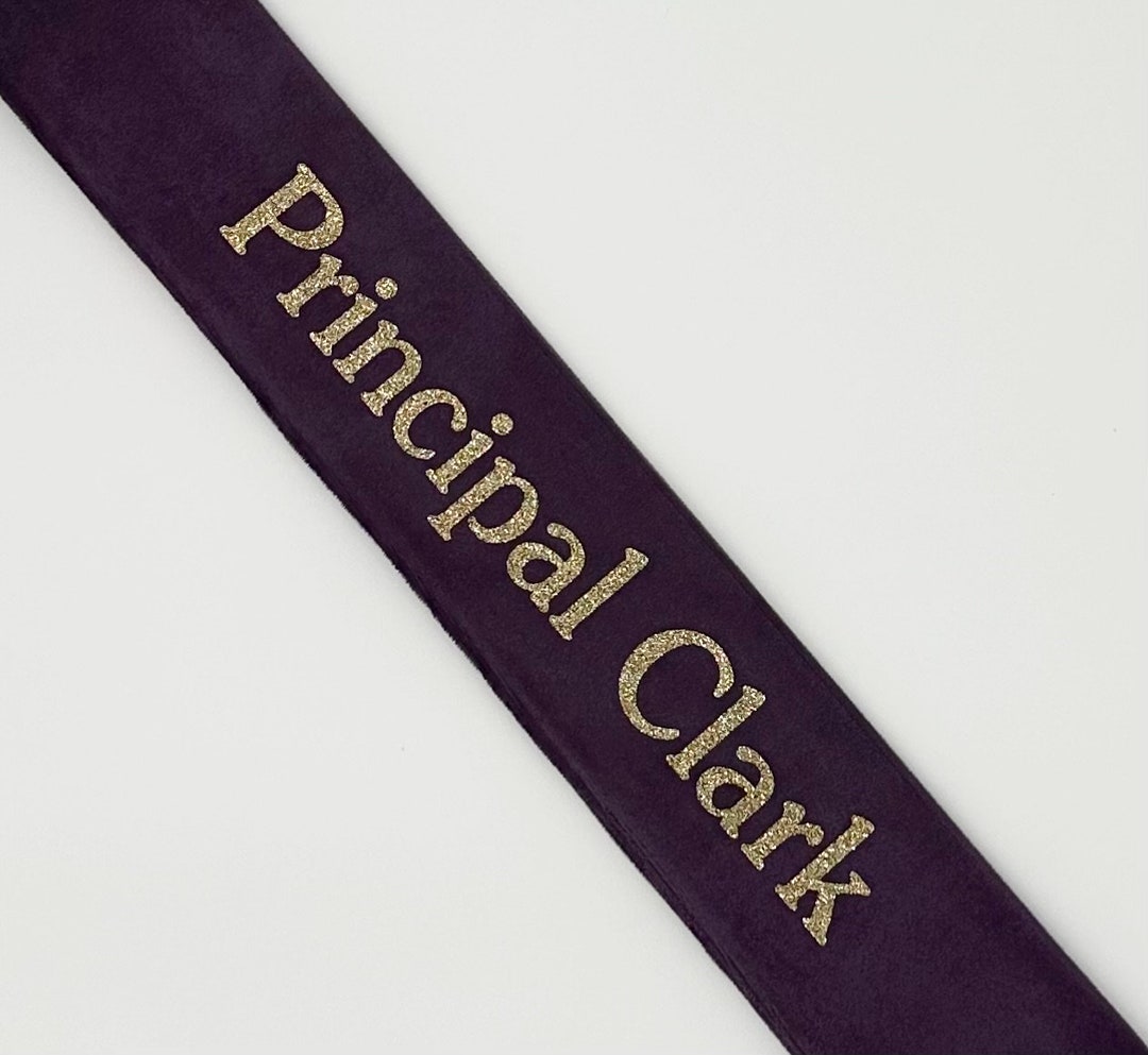 Personalized Sash, Custom School Sash, Back to School Sash, Custom ...
