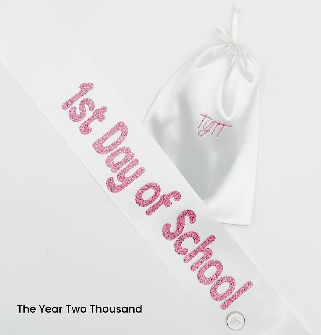 1st Day of School Sash, Custom Sash, Personalized Sash, Back to School ...