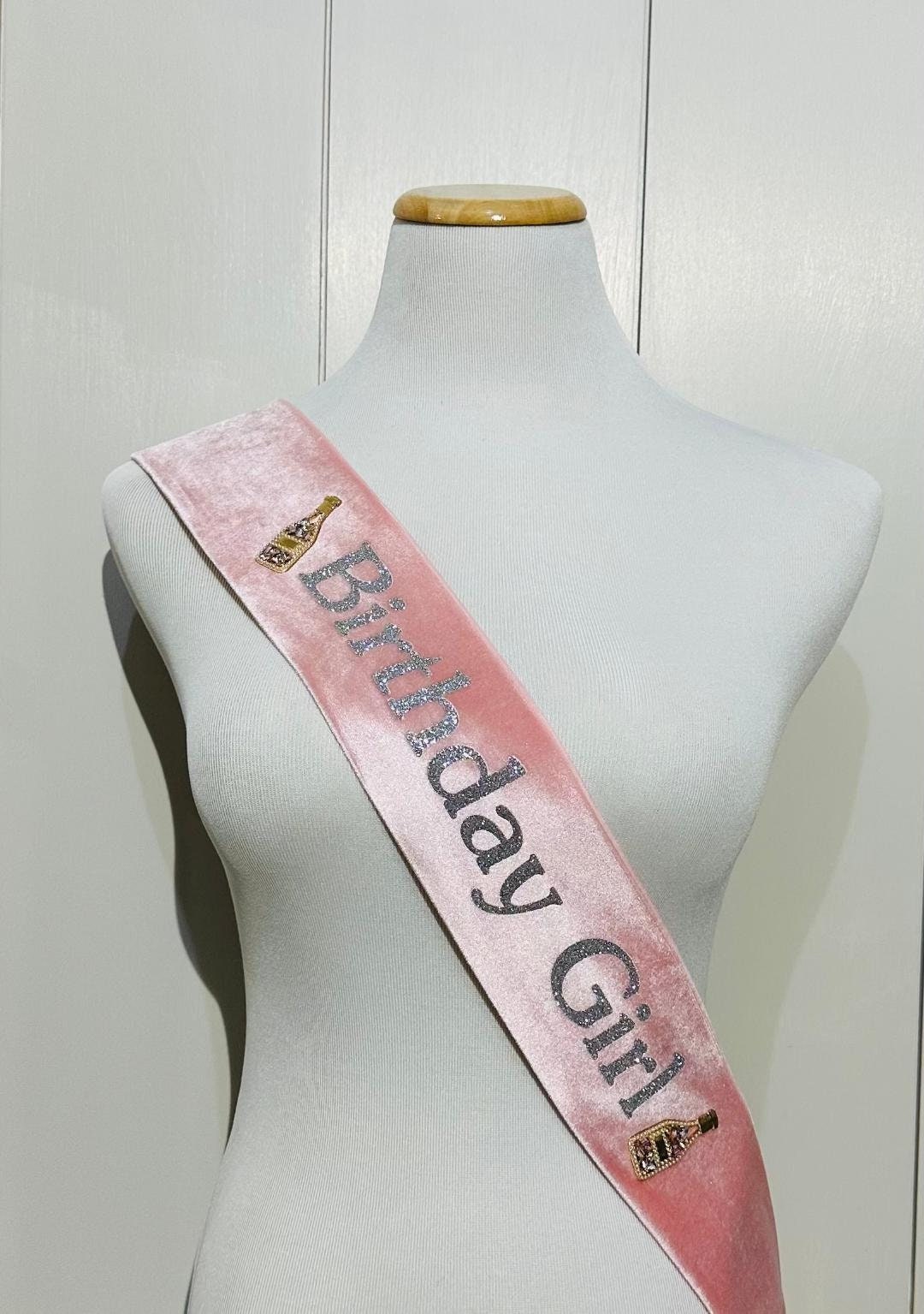 Sash, Personalized Sash, Birthday Girl Sash, Birthday Sash, Party Sash ...