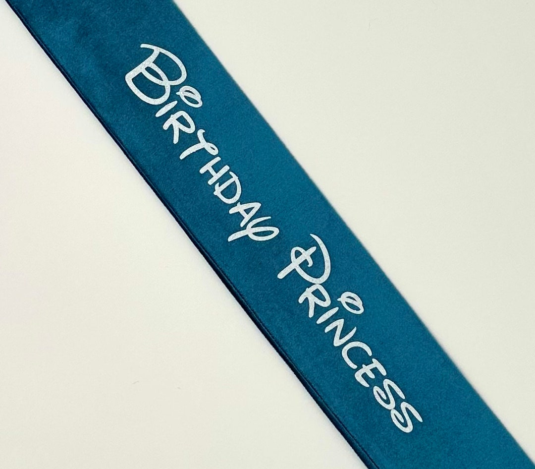 Disney Sash, Custom Sash, Princess Sash, 1st Disney Trip, Disney ...